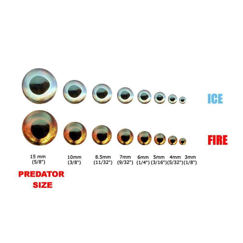 Fish Skull 3D Fly-Tying Eyes | Orvis