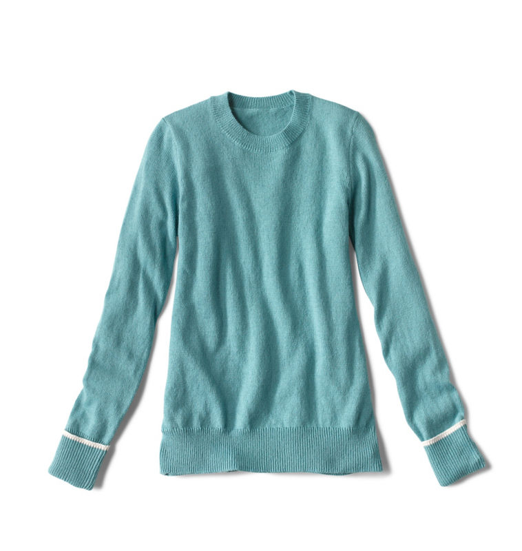 Classic Eco-Friendly Tipped Crewneck Sweater | Orvis