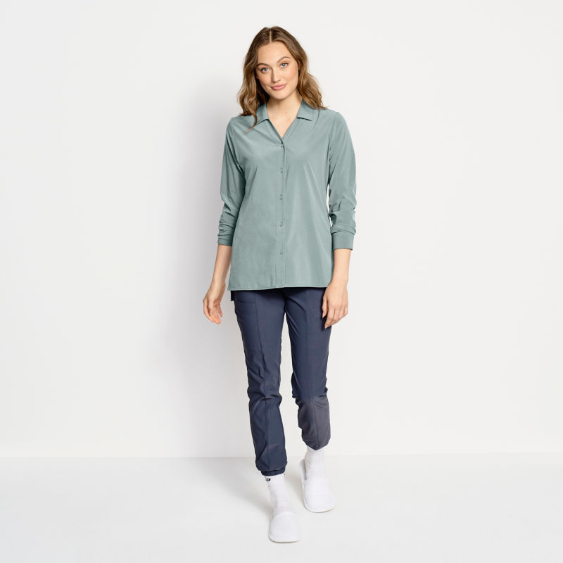 Elevated Modern Tunic Button-Down Shirt | Orvis