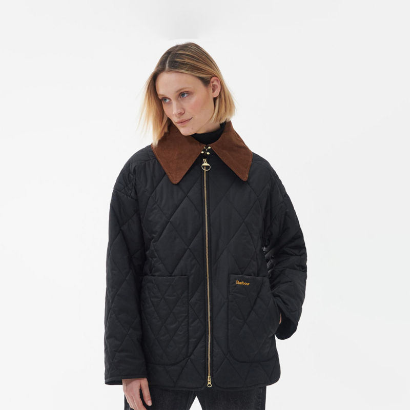 Barbour® Women’s Woodhall Diamond Quilt Jacket | Orvis