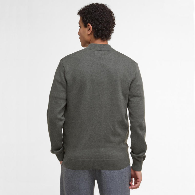 Barbour® Essential Carn Baffle Zip-Through Sweater | Orvis